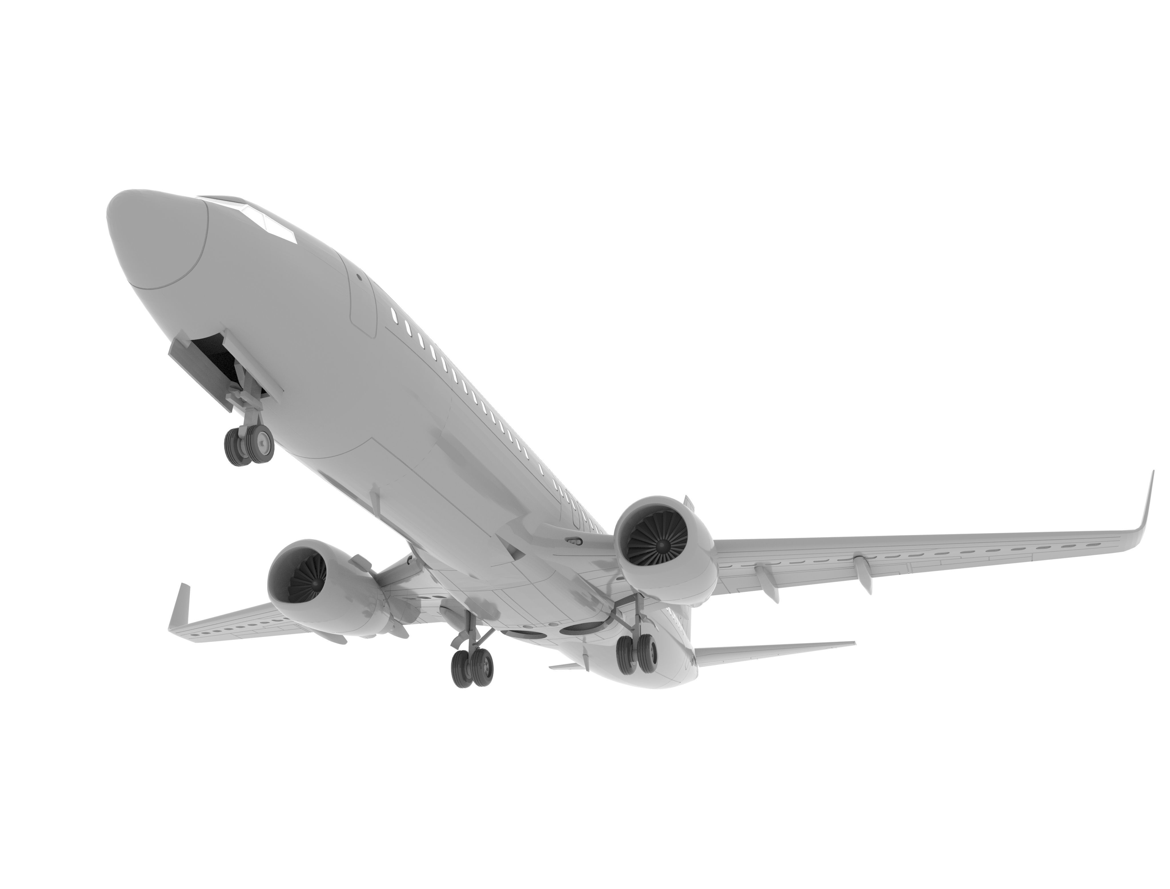 Boeing 737-800 3D model 3D printable | CGTrader