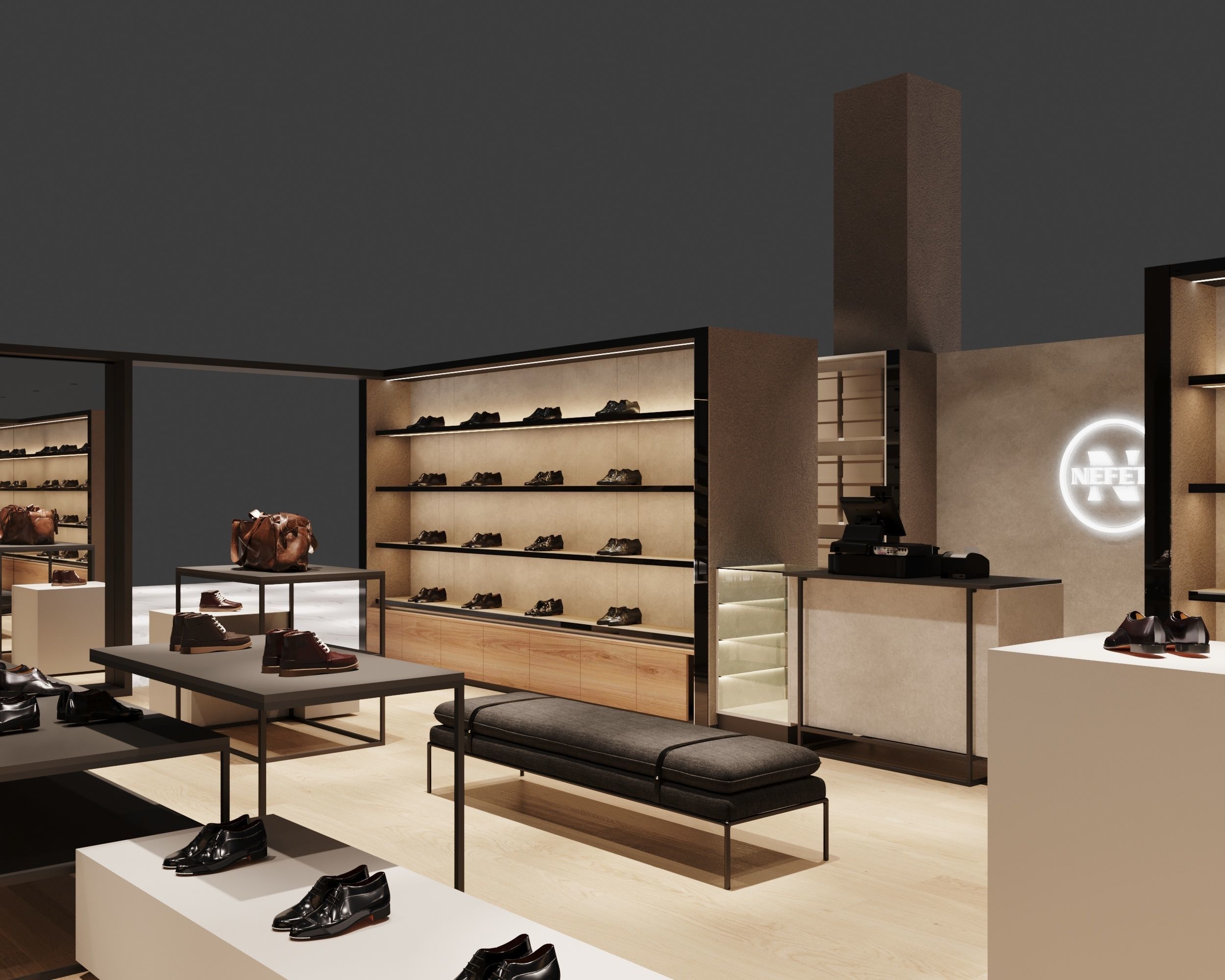 Shoe store full 3dmax corona scene 3D model | CGTrader
