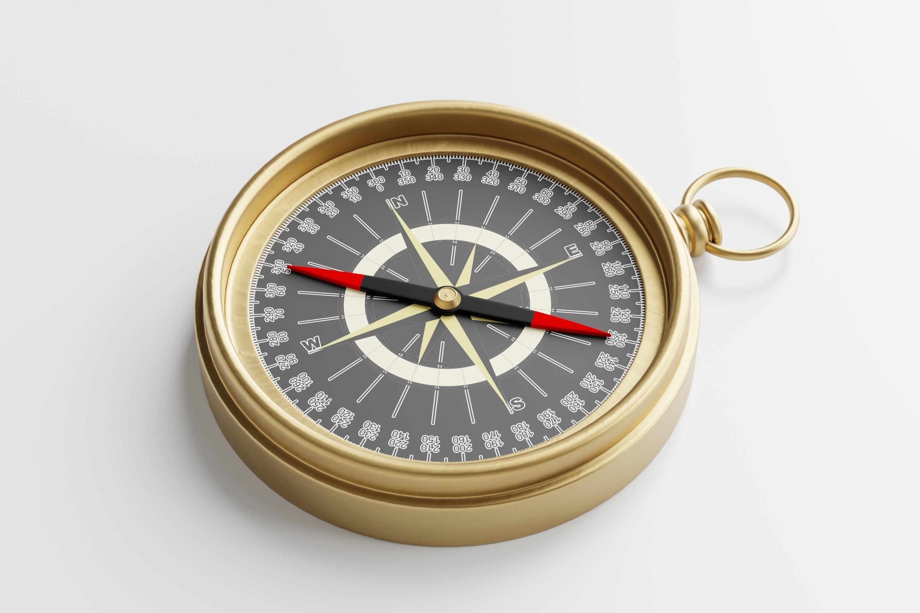 3D model Vintage Pocket Compass VR / AR / low-poly | CGTrader