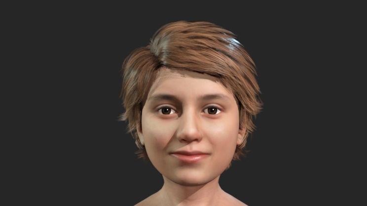 Hassan complete rig body and full rig face 3D model rigged | CGTrader