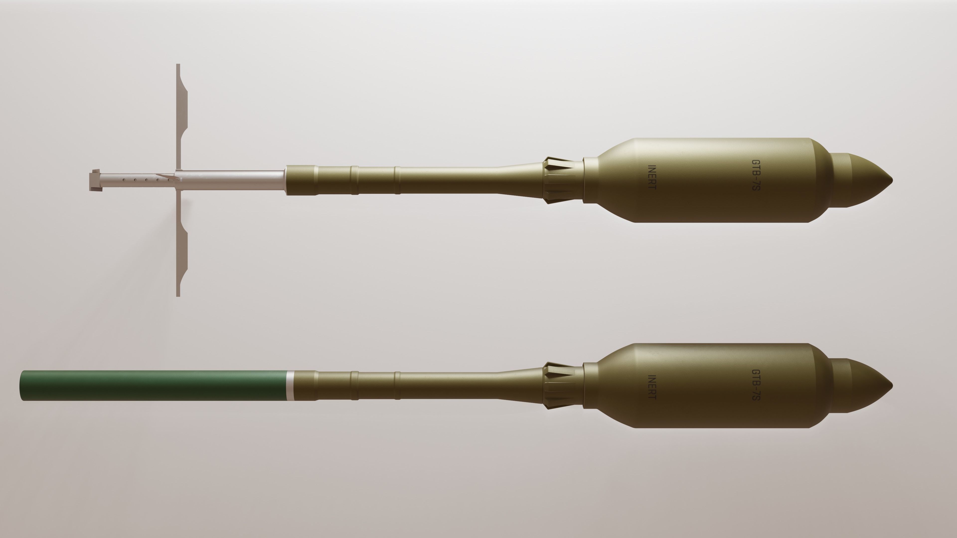 3D model Ultimate RPG 7 Pack With Rockets VR / AR / low-poly | CGTrader