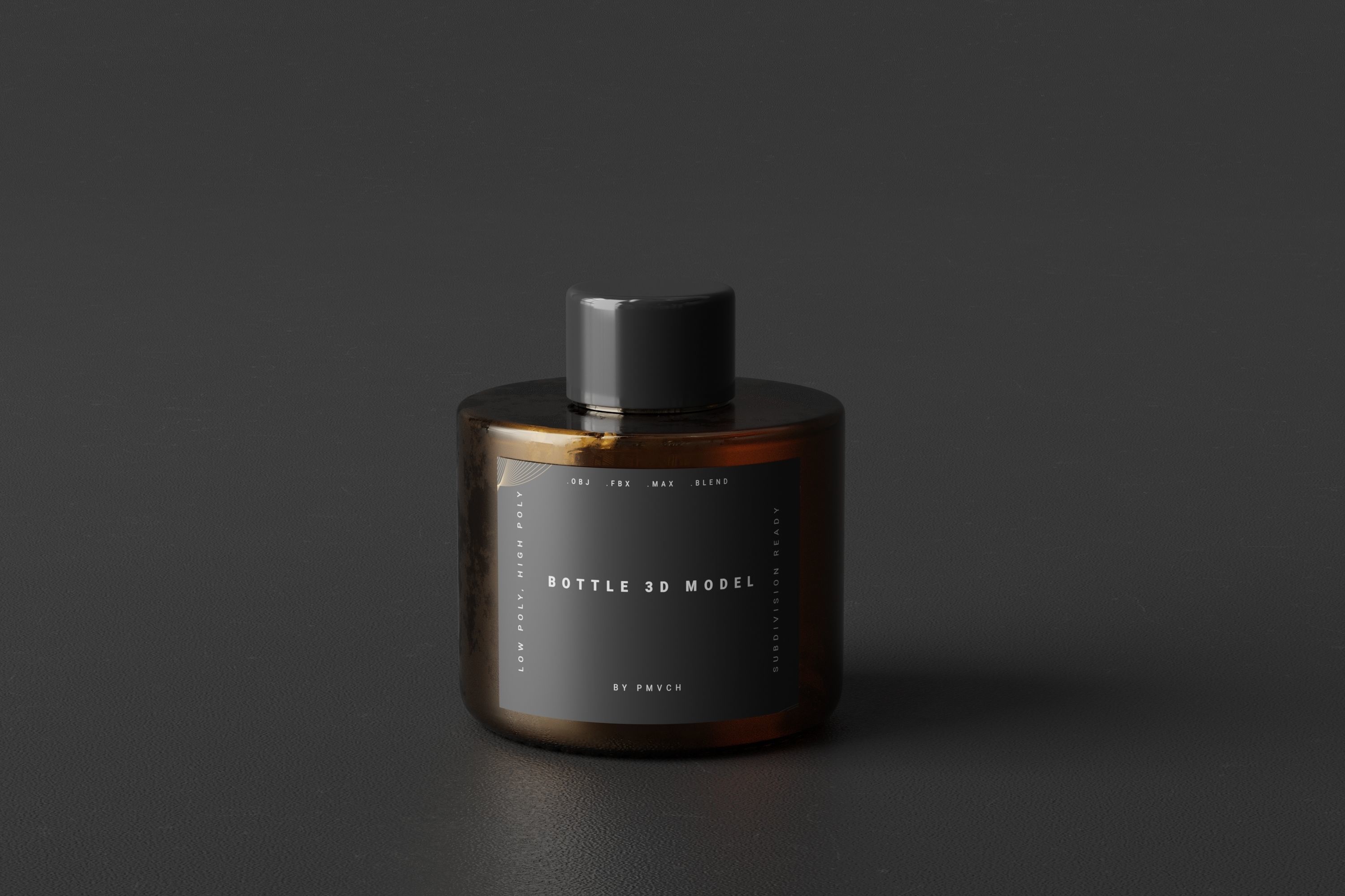 3D model Reed Diffuser Bottle VR / AR / low-poly | CGTrader