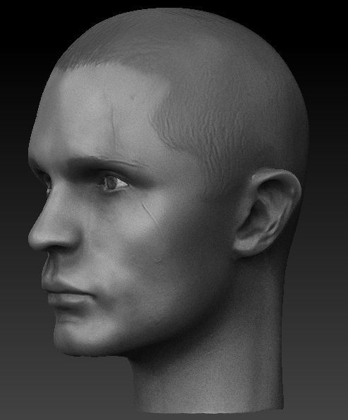 ONE6 SCALE HEAD - STARKILLER - STAR WARS FORCE UNLEASHED 3D model 3D ...