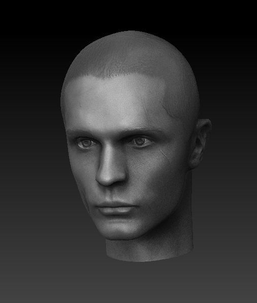 ONE6 SCALE HEAD - STARKILLER - STAR WARS FORCE UNLEASHED 3D model 3D ...