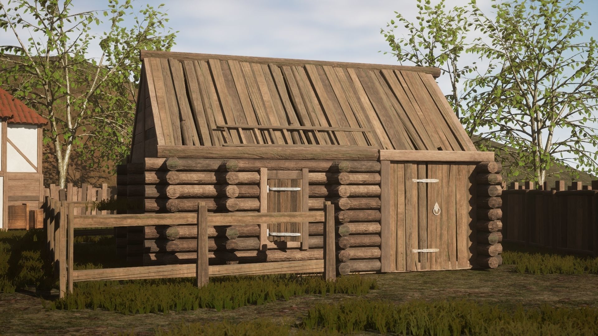 3D model Modular Medieval Environment VR / AR / low-poly | CGTrader