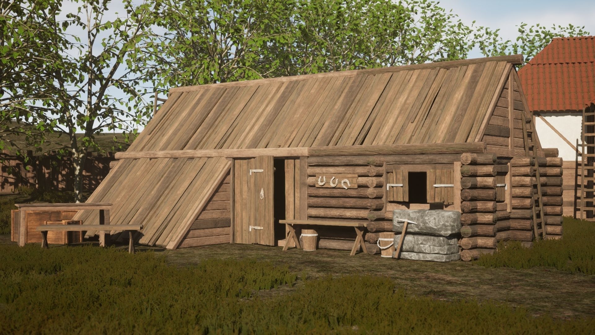 3D model Modular Medieval Environment VR / AR / low-poly | CGTrader