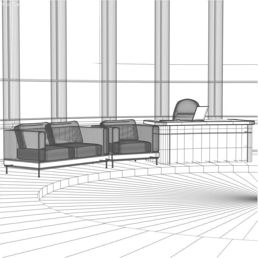 Talk Show Set PW in obj and fbx formats 3D model | CGTrader