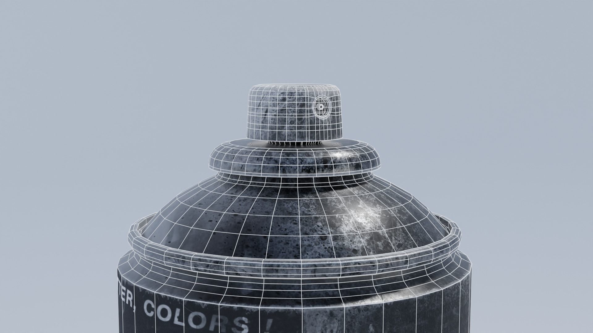 3D model Spray Paint Can 4K and 2K Textures VR / AR / low-poly | CGTrader