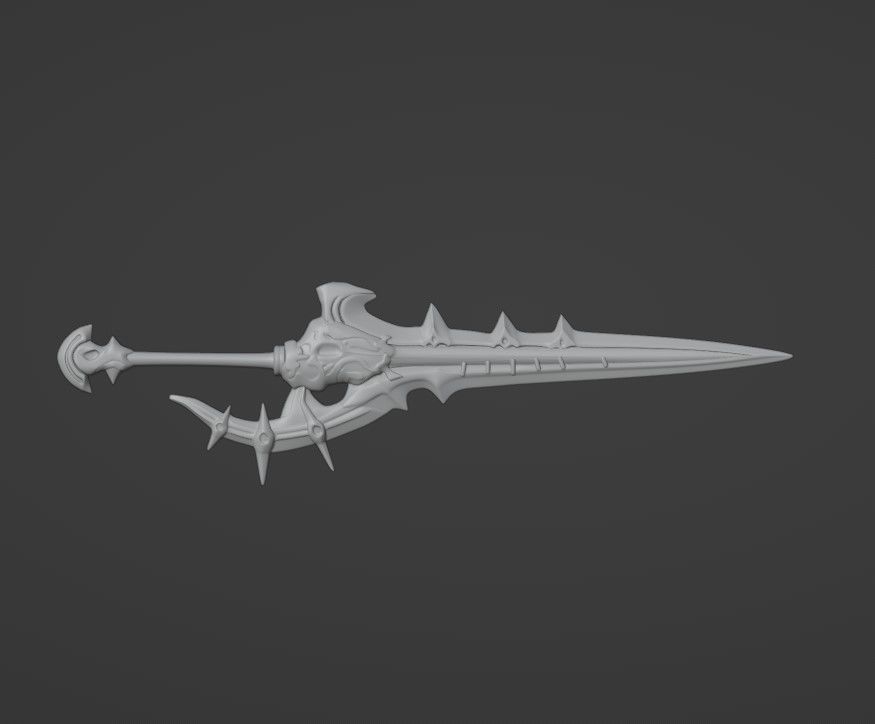 Icarus Disperser Dagger 3D model from Lineage2 Game 3D print 3D model ...