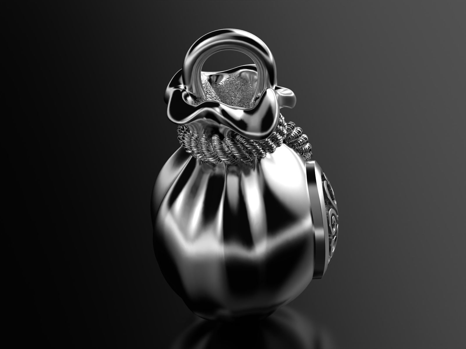 Good Luck Pouch 3D model 3D printable | CGTrader