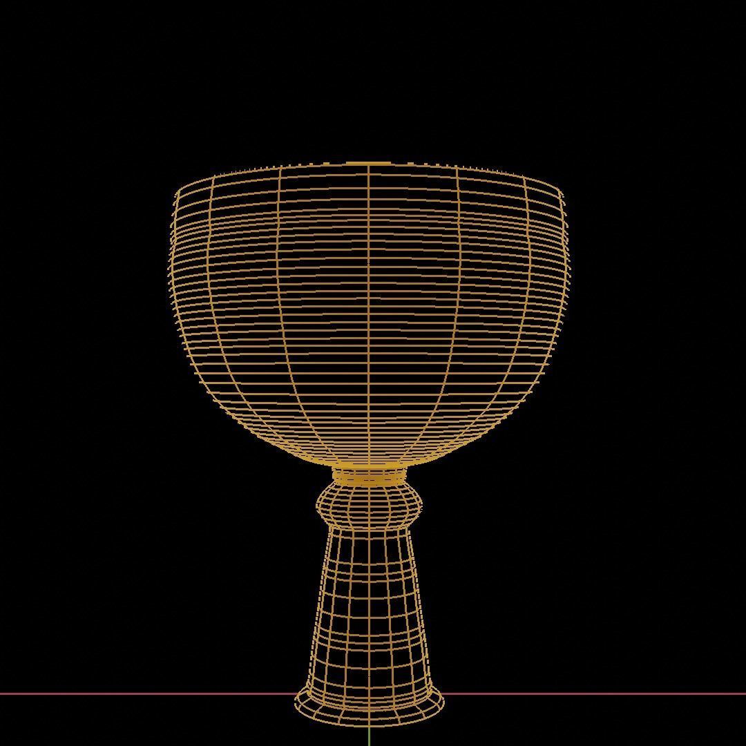 Gold Goblet free 3D model | CGTrader