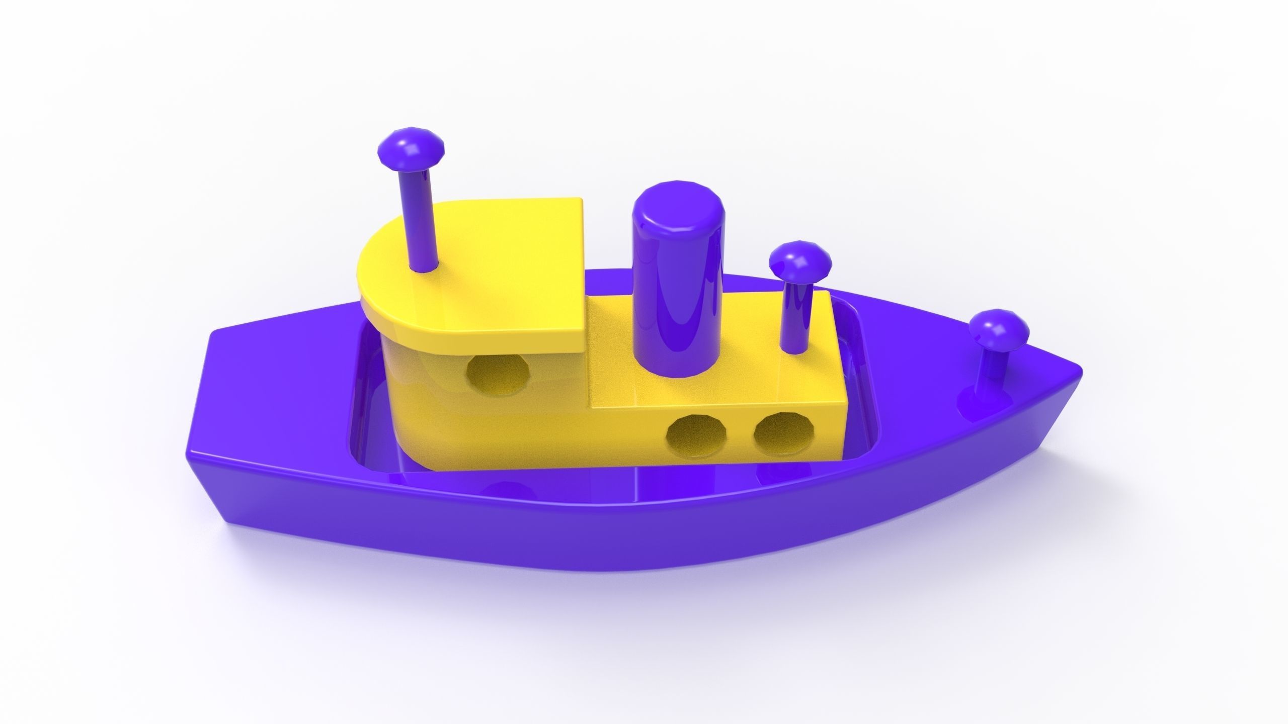 3D model Unified ship model VR / AR / low-poly | CGTrader