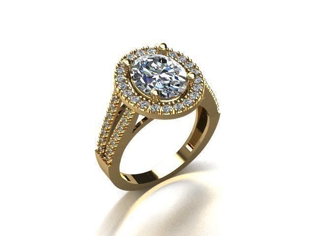 jewelry ring 3D model 3D printable | CGTrader