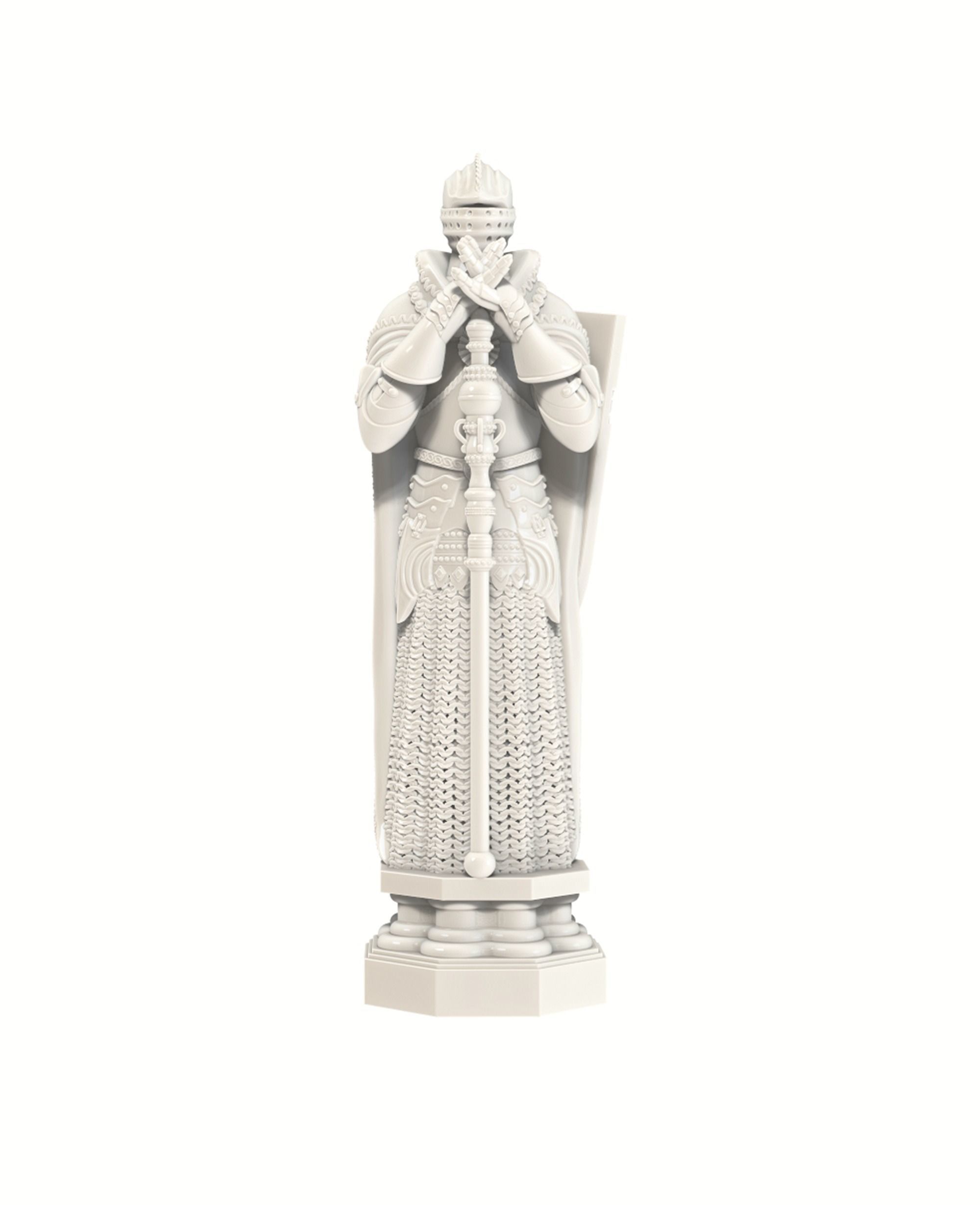 HARRY POTTER WIZARD CHESS SET - QUEEN 3D model 3D printable | CGTrader