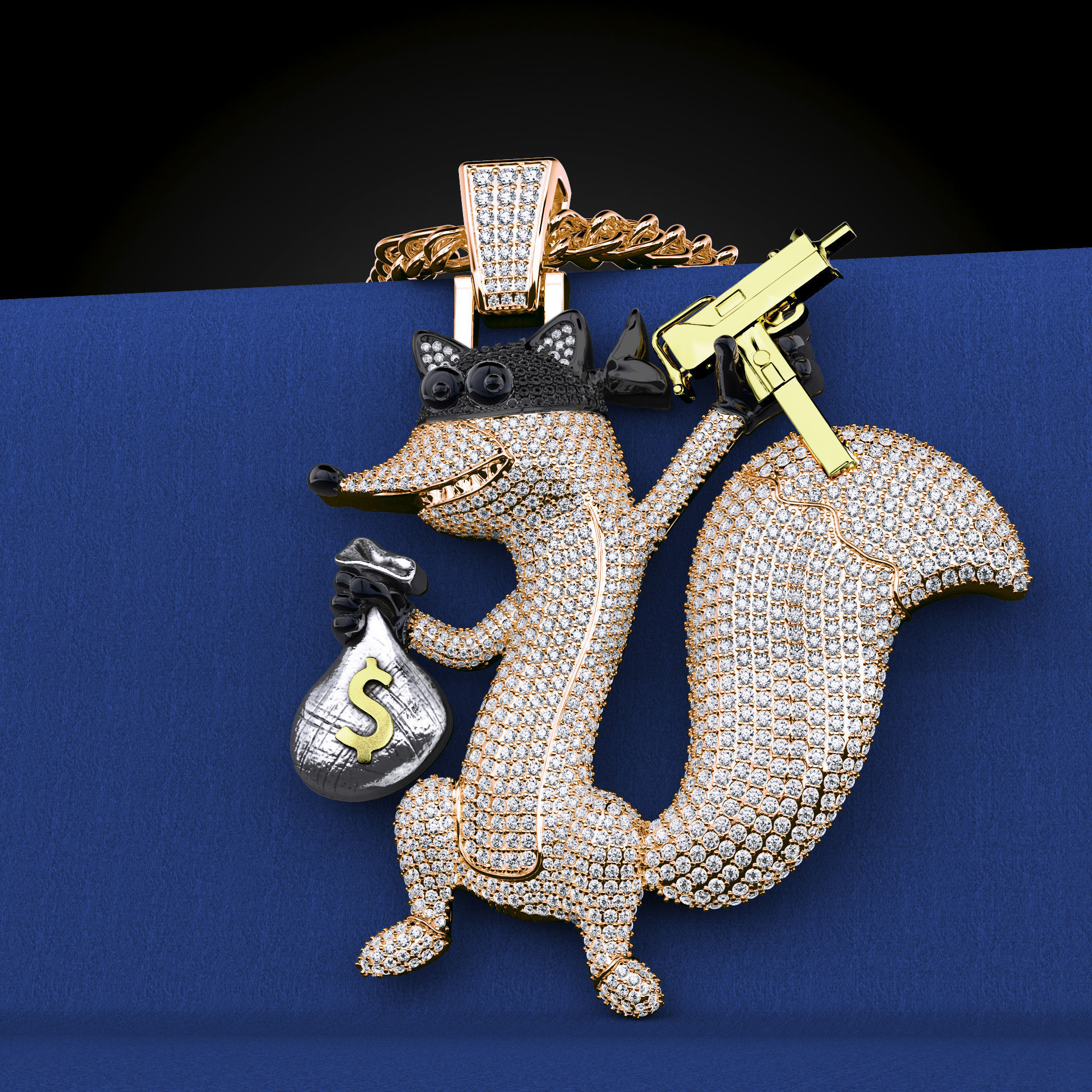 Swiper Pendant 3D model 3D printable | CGTrader
