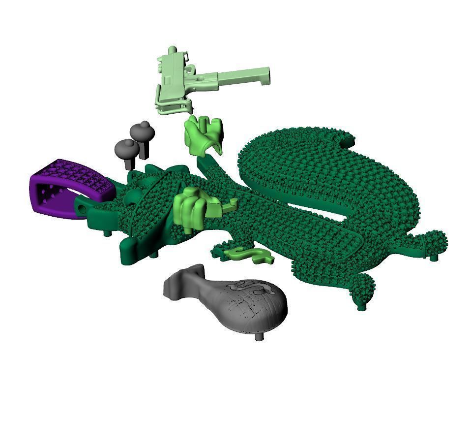 Swiper Pendant 3D model 3D printable | CGTrader