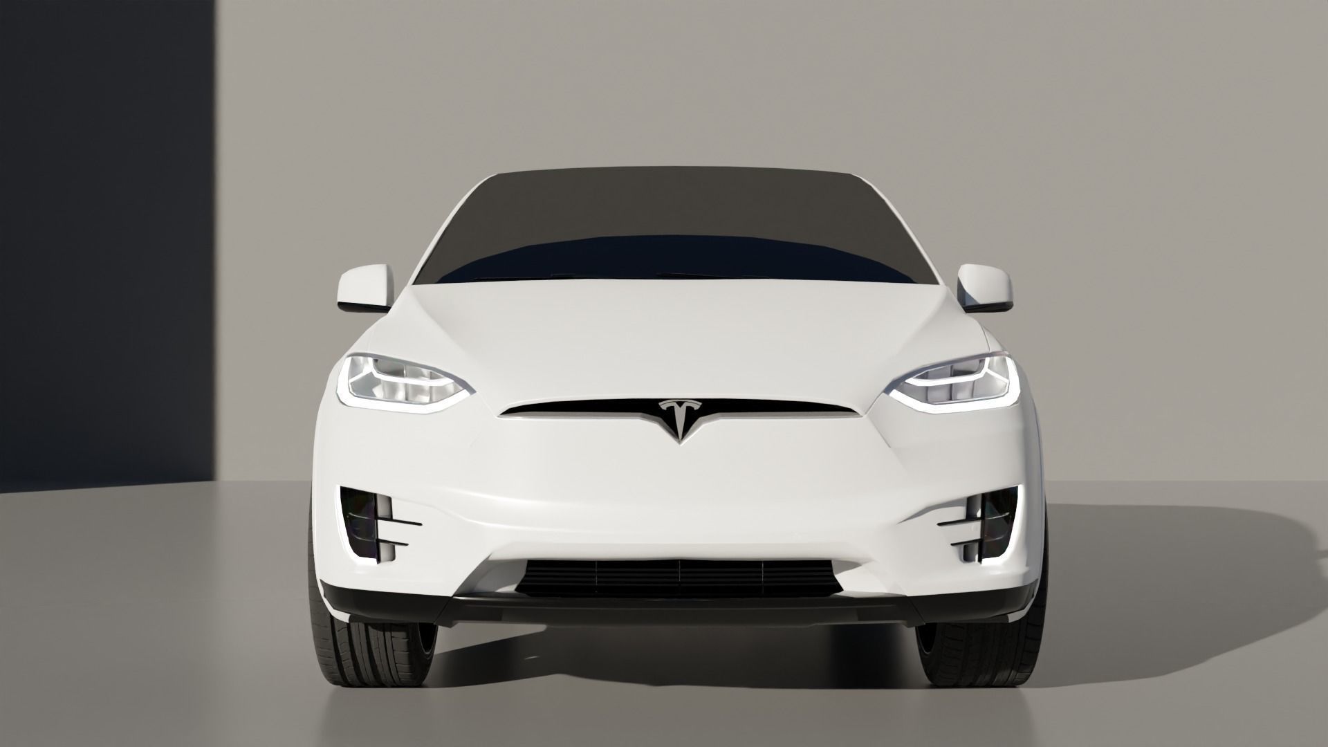 3D model Car Rigged - Tesla Model X VR / AR / low-poly | CGTrader