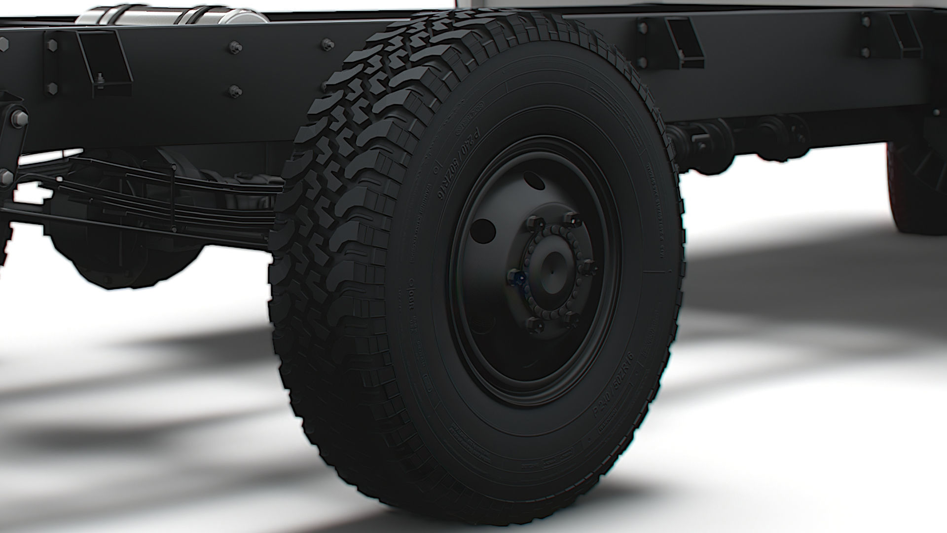 Iveco Dayli Doka wheel 3D model | CGTrader
