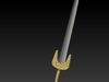 TRICLOPS SWORD VINTAGE 3D model 3D printable | CGTrader