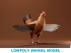 3D model Hen Base Mesh VR / AR / low-poly | CGTrader