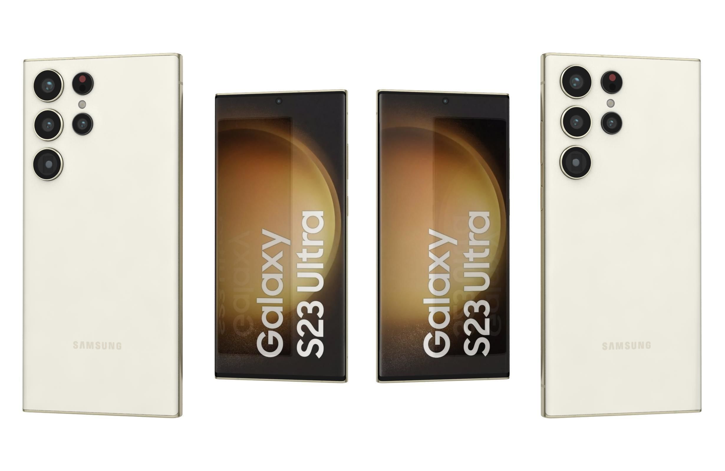 Samsung Galaxy S23 Ultra All Colors 3D model | CGTrader