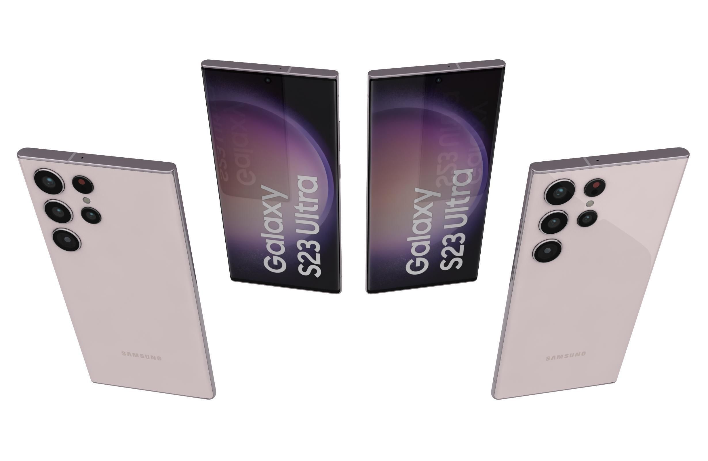 Samsung Galaxy S23 Ultra All Colors 3D model | CGTrader