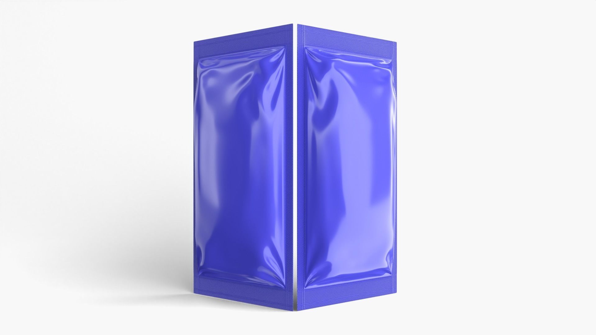 3D model sachet packaging mockup VR / AR / low-poly | CGTrader