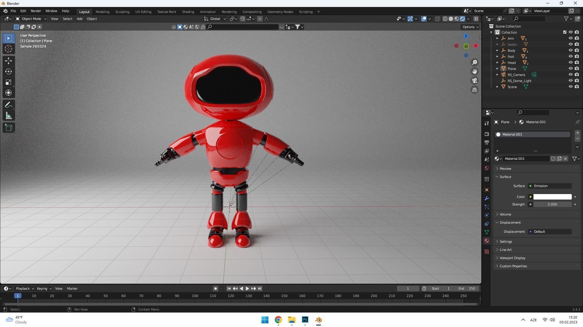 3D Robot Generic Character 3D model | CGTrader