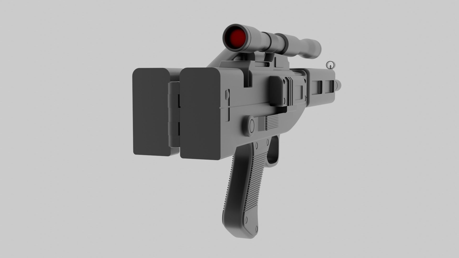 AT-AT Pilot Blaster Rifle 3D model | CGTrader