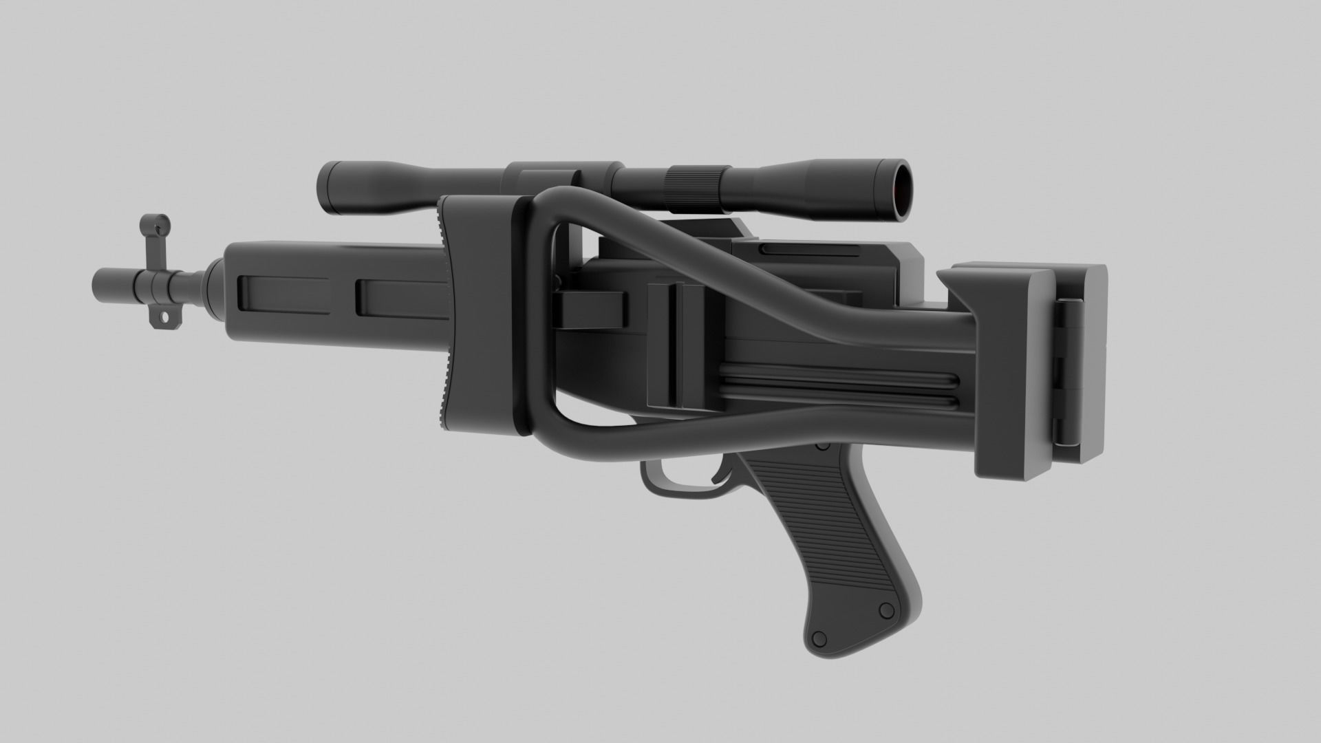 AT-AT Pilot Blaster Rifle 3D model | CGTrader