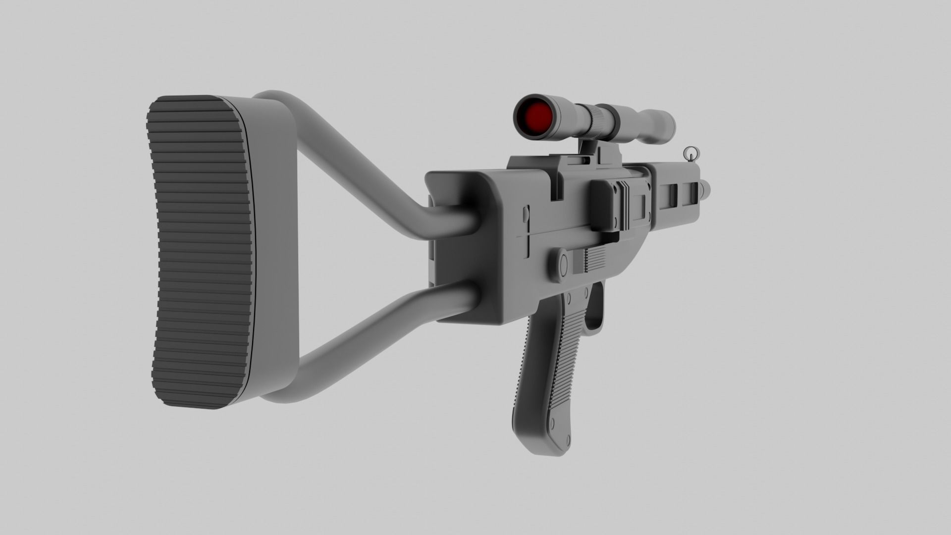 AT-AT Pilot Blaster Rifle 3D model | CGTrader