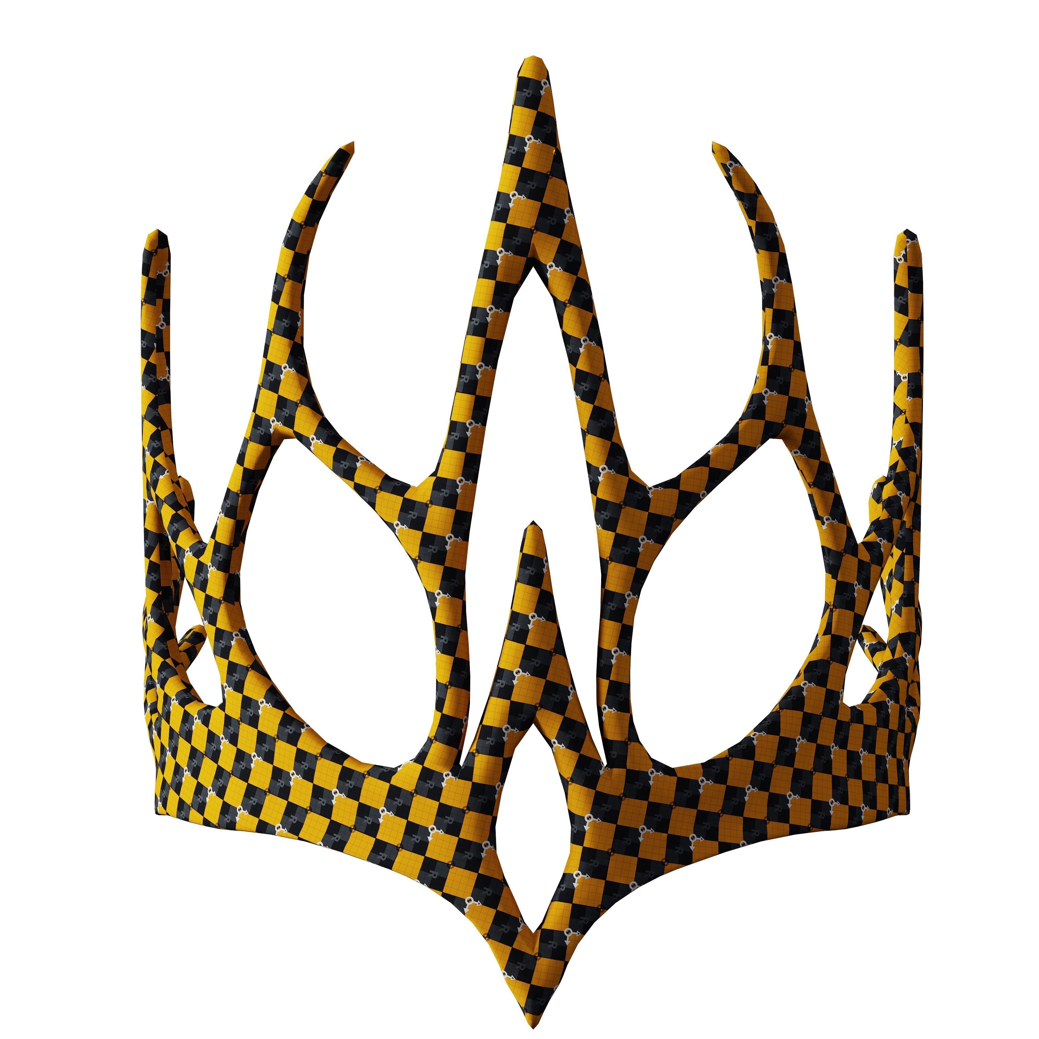 3D model Ice and Fire Crown - Game Asset - 5 Material set - VR / AR ...