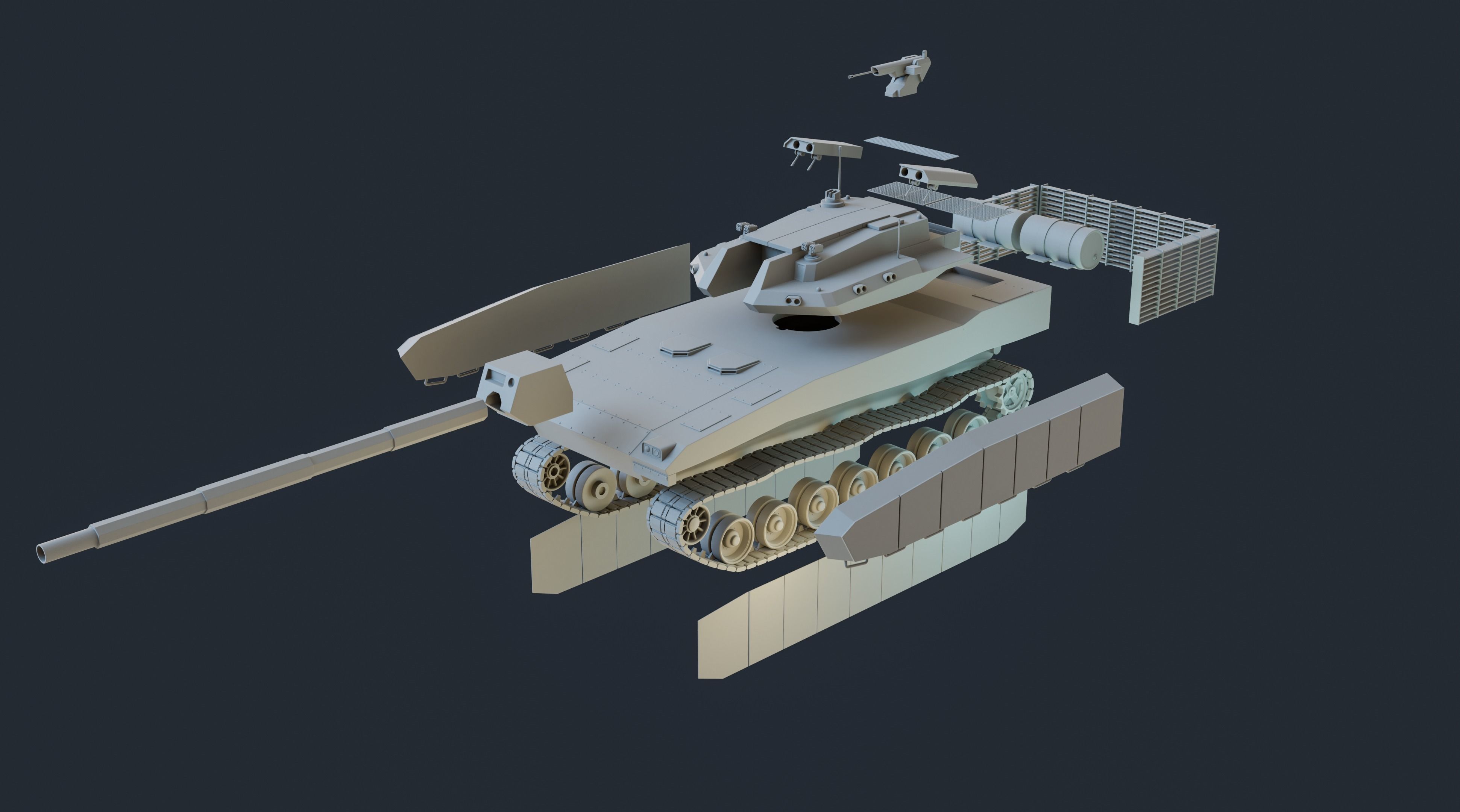 Tank ZTZ 20 Ready for 3D printing 3D model 3D printable | CGTrader