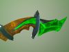 3D model stylized fantasy dagger VR / AR / low-poly | CGTrader