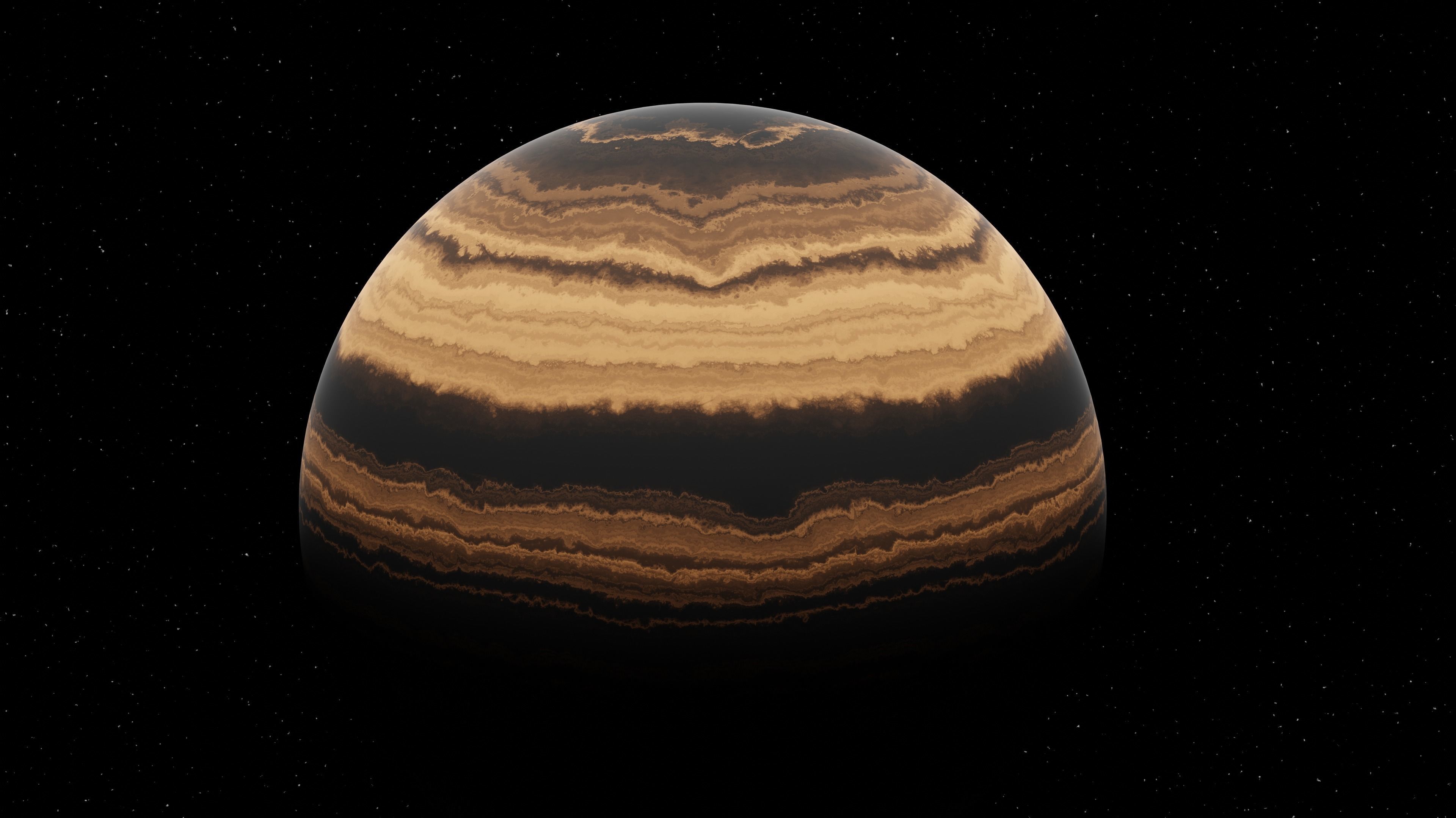Gas Planet 3D model | CGTrader