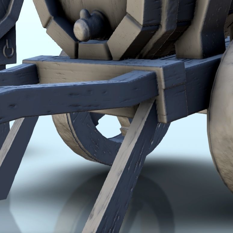 Set of medieval barrels 1 - Medieval Gothic Feudal Old Archaic 3D model ...