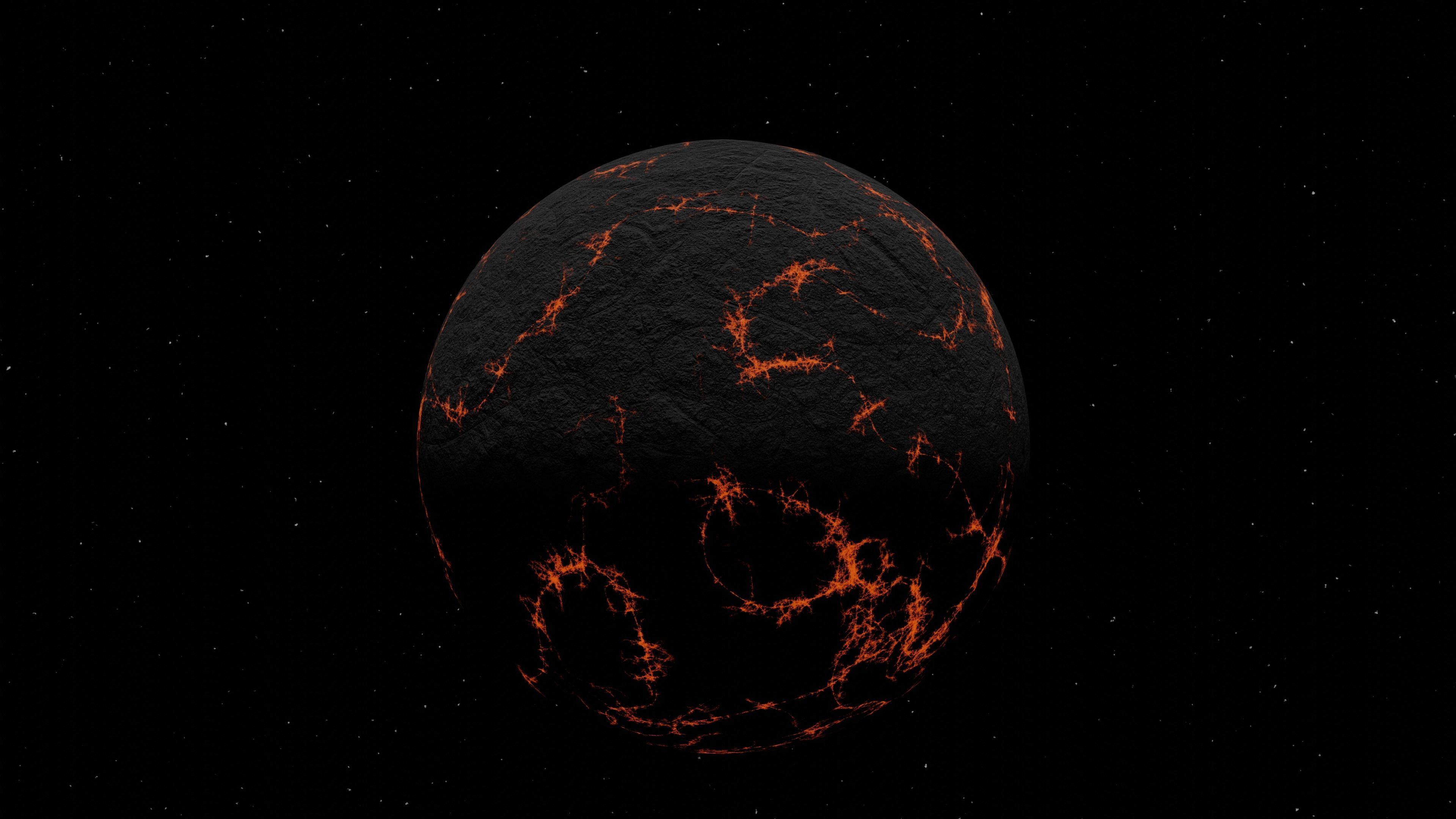 Lava Planet 3D model | CGTrader