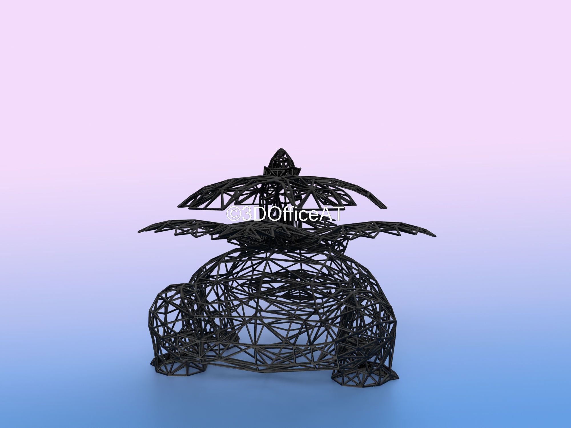 003 Venusaur Pokemon Wiremon Figure 3D model 3D printable | CGTrader