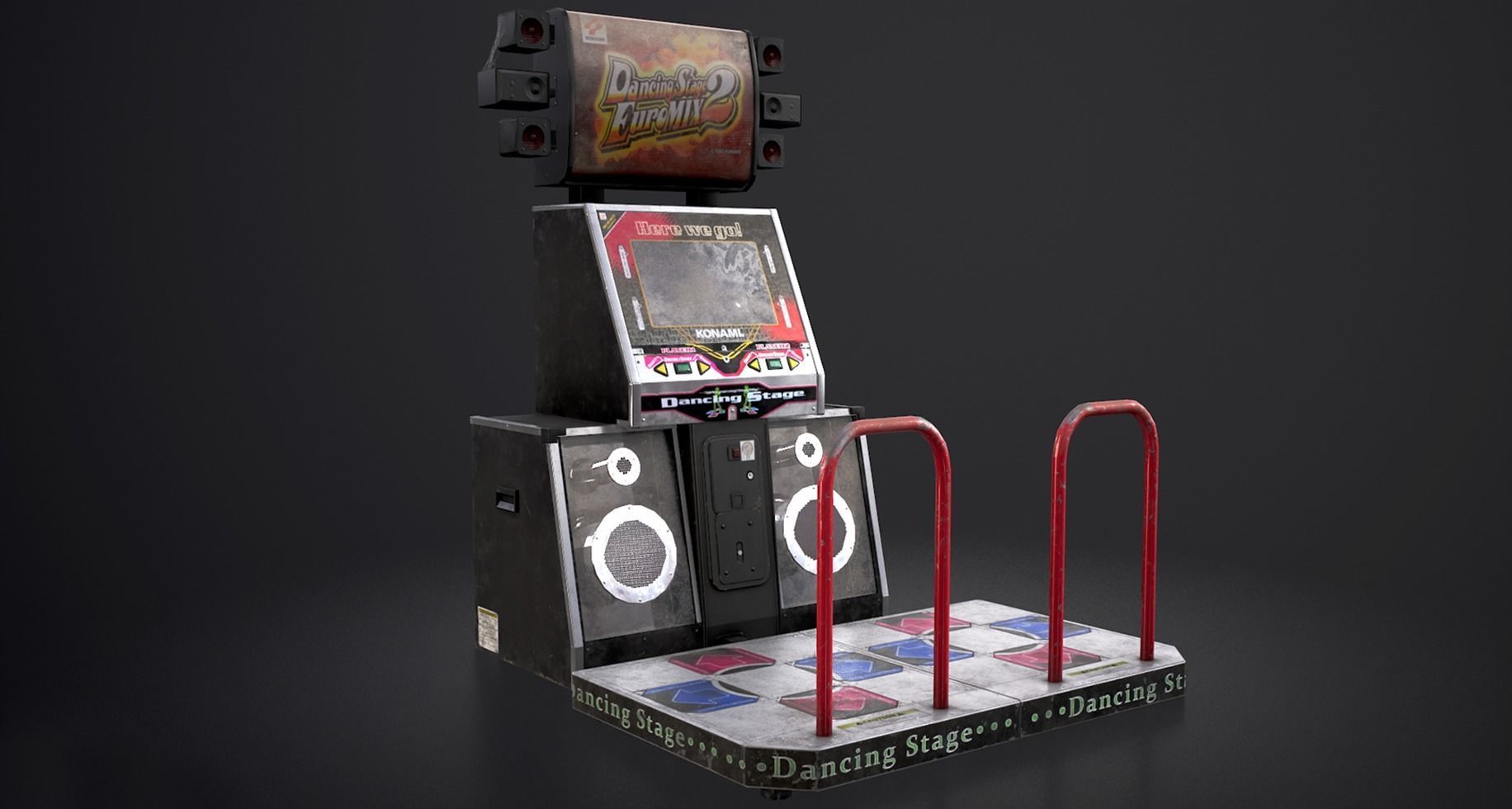 3D model Classic Arcade Game Machines Collection VR / AR / low-poly ...