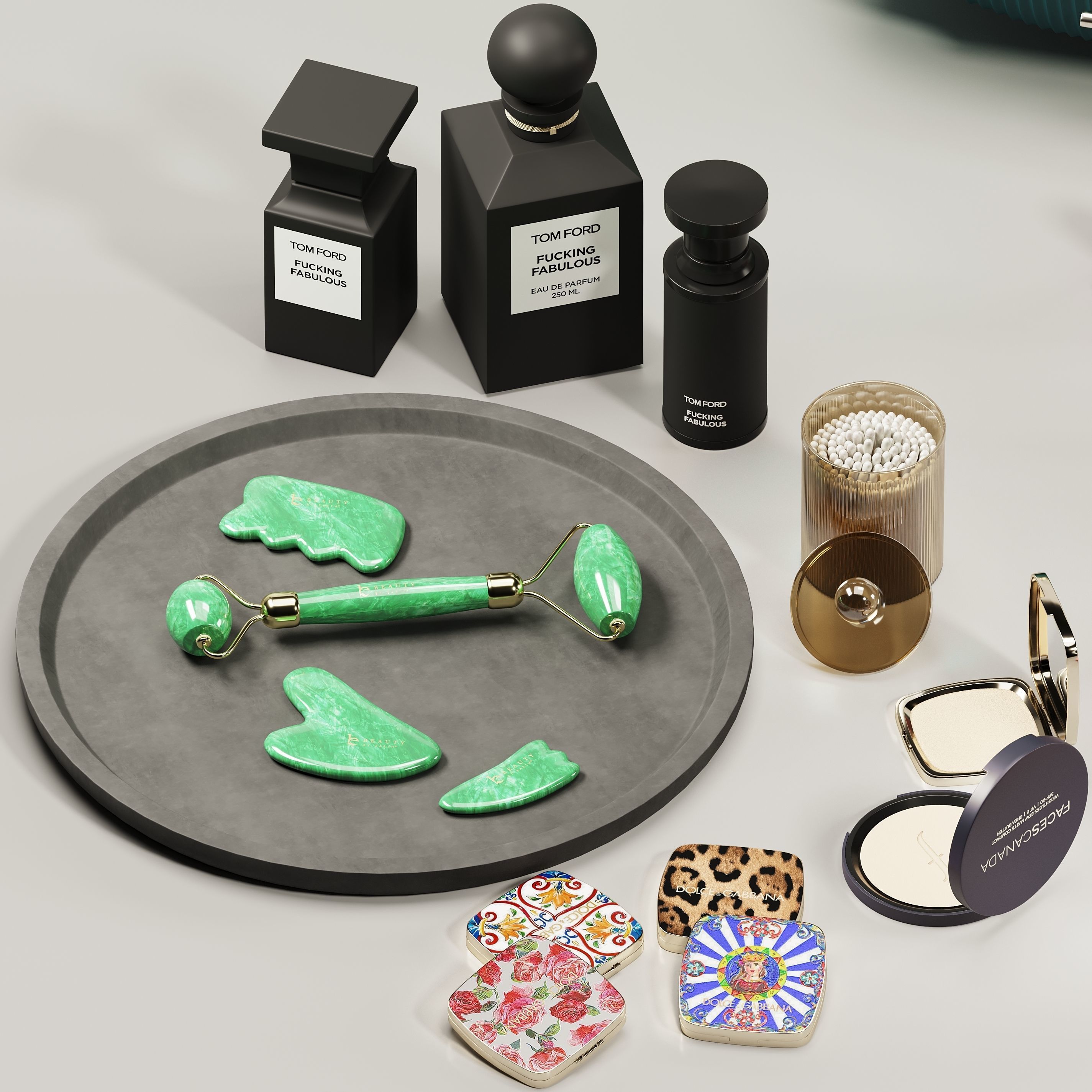 tash cosmetic 3D model | CGTrader