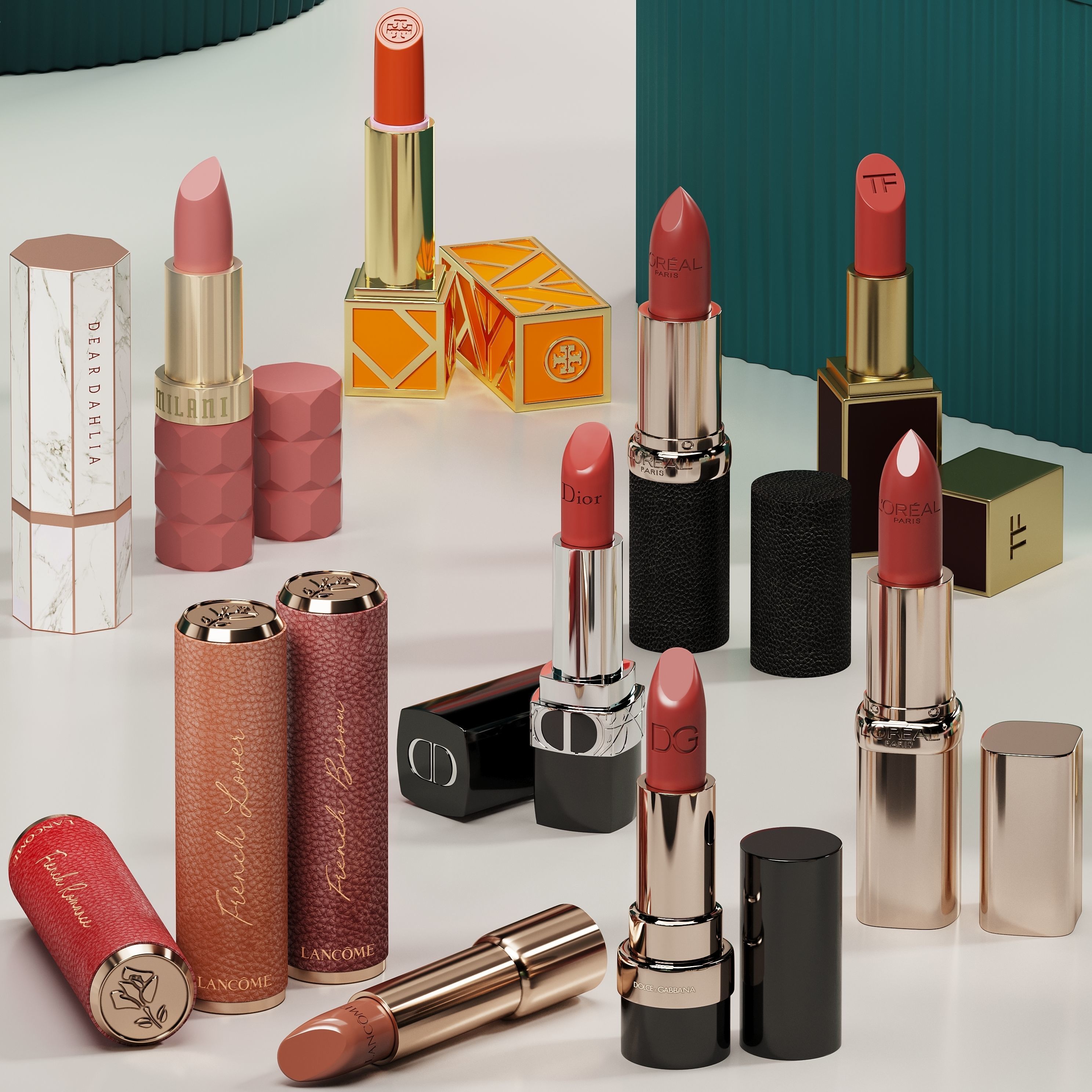 tash cosmetic 3D model | CGTrader