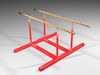 Gymnastics Equipment - Parallel Bars 3D model | CGTrader