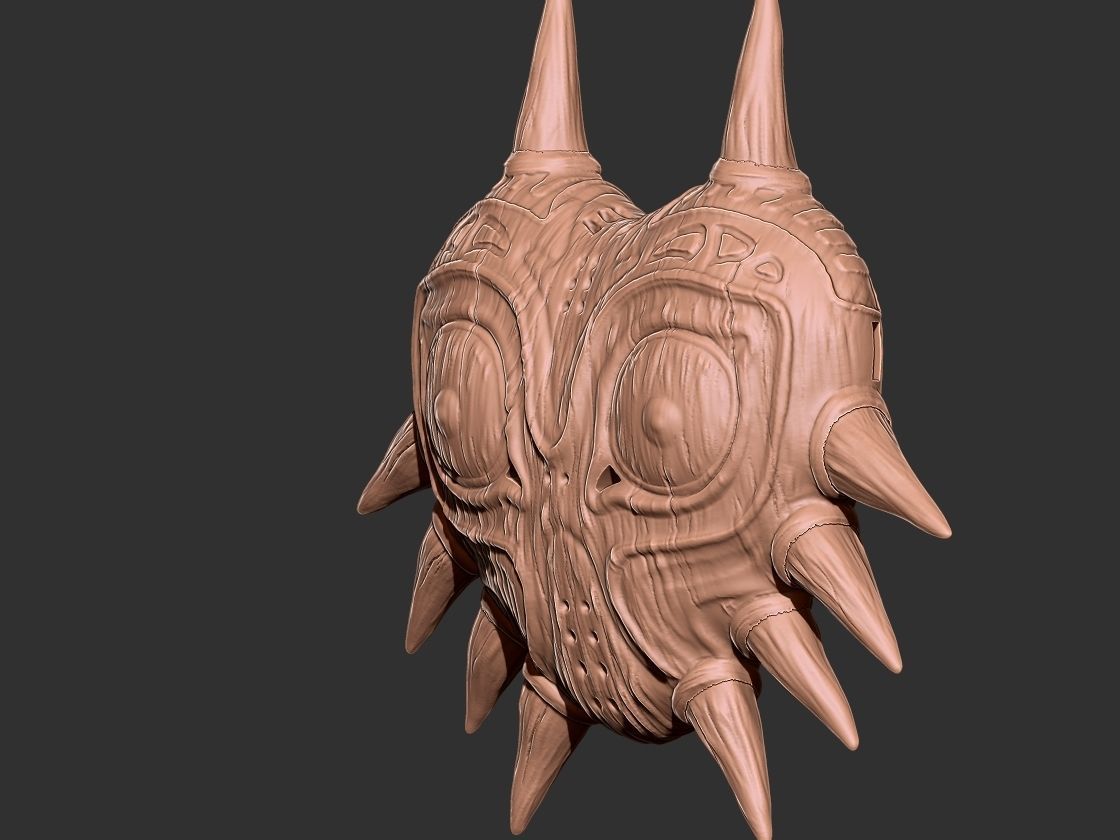 majoras mask - stl files for print 3d 3D model 3D printable | CGTrader