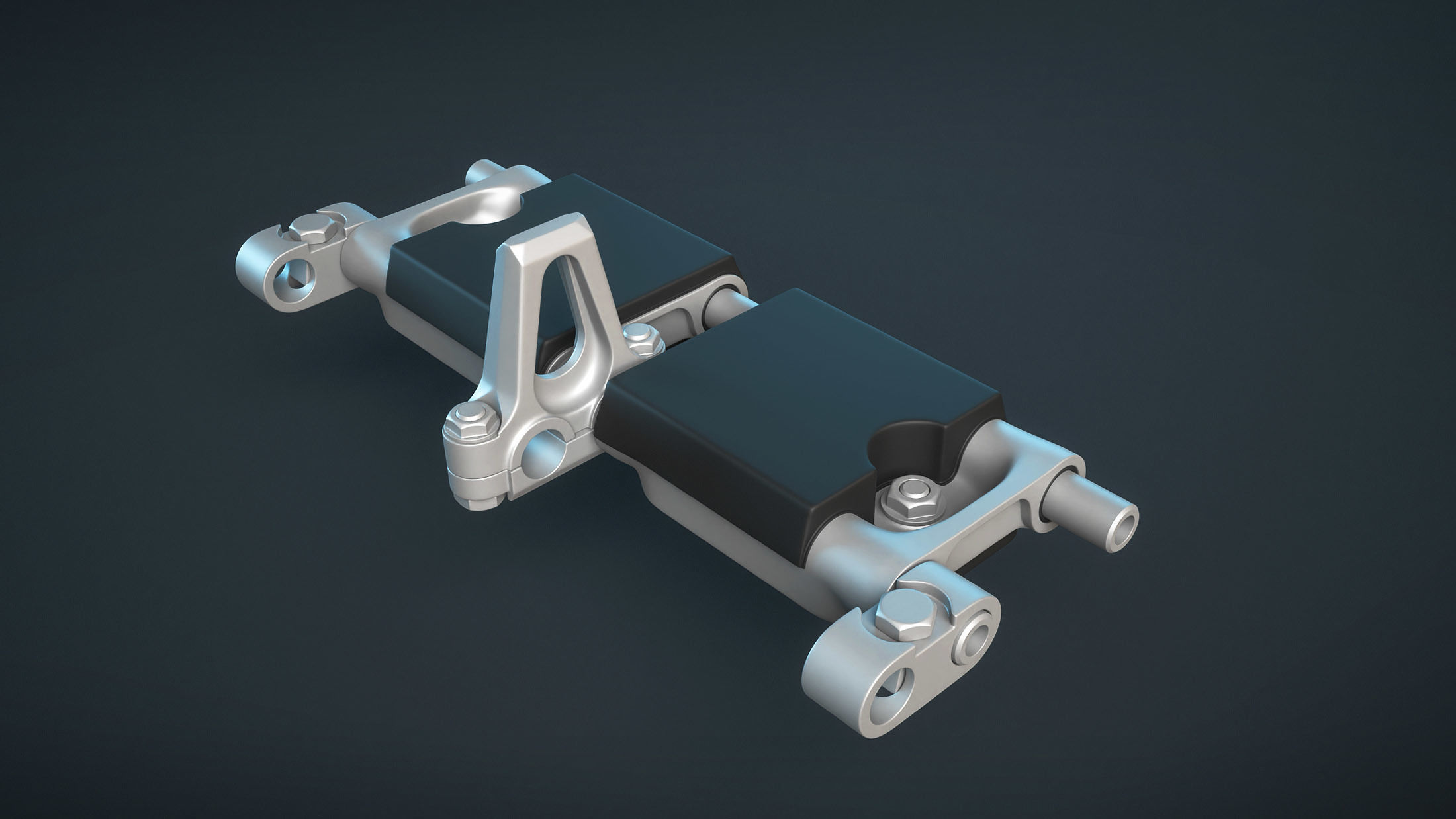 3D model T158 Track for M1 Abrams Tank VR / AR / low-poly | CGTrader