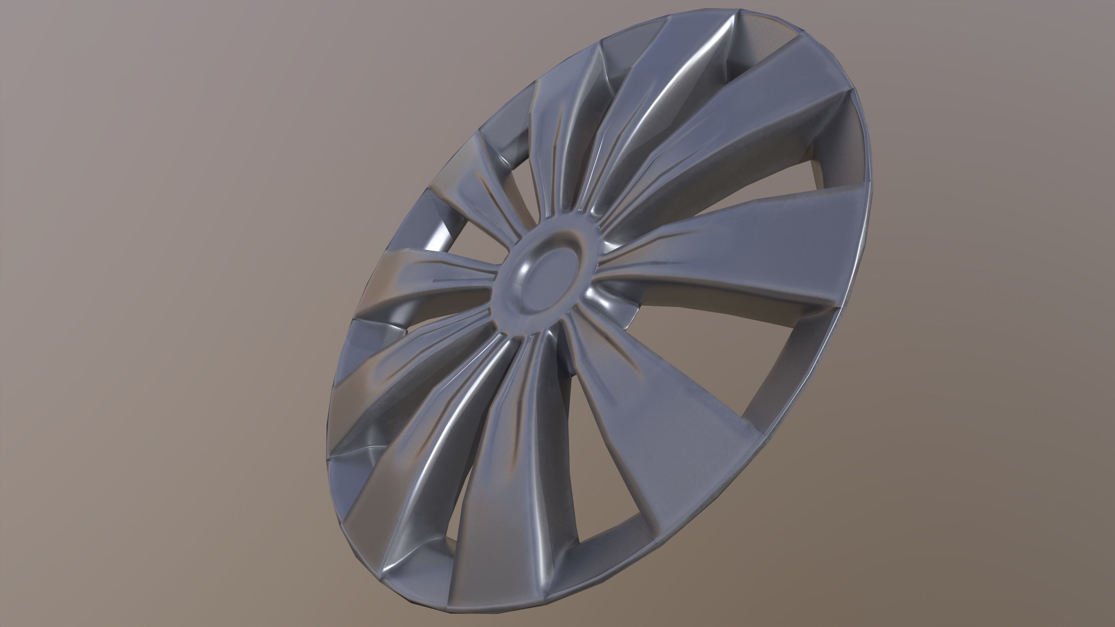 3D model Wheel rim hubcap game ready Covers For Cars VR / AR / low-poly ...