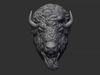 Bison bust 3D model 3D printable | CGTrader