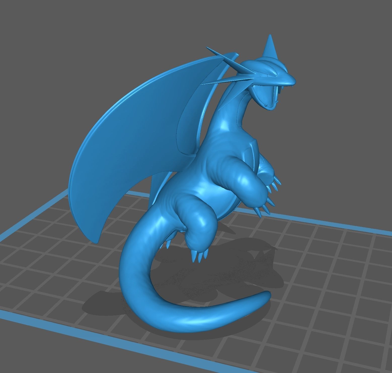 Salamence pokemon 3D print model 3D model 3D printable | CGTrader