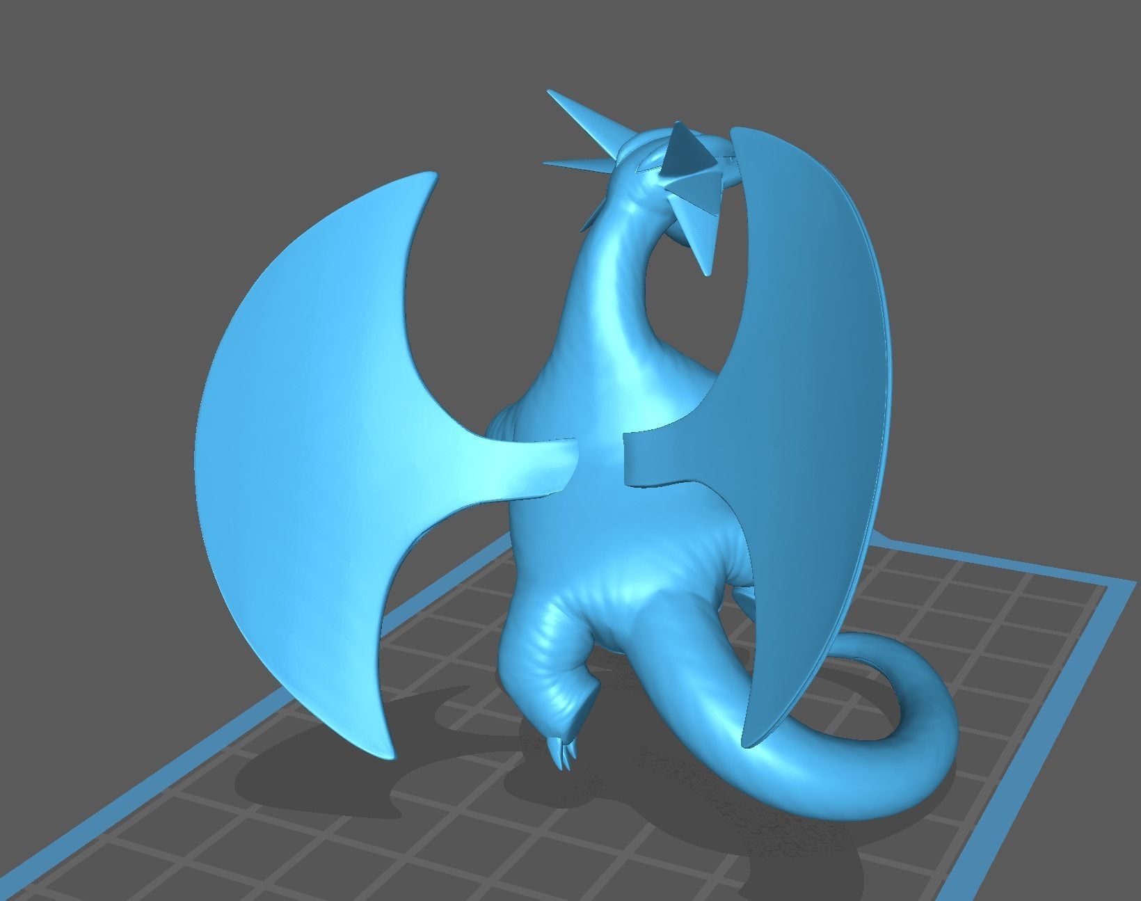 Salamence pokemon 3D print model 3D model 3D printable | CGTrader
