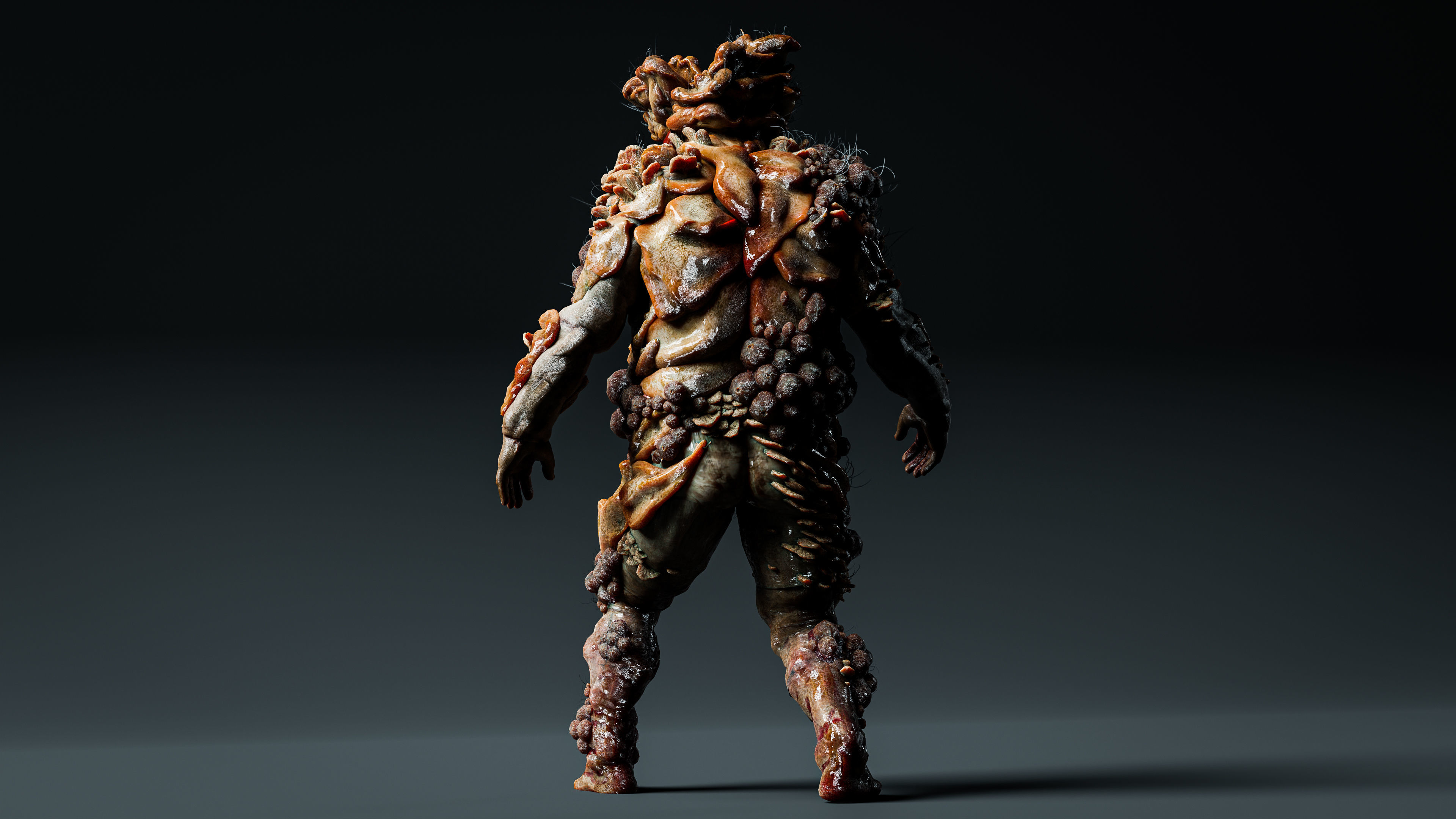 The Last of Us-Bloater 3D model animated rigged | CGTrader