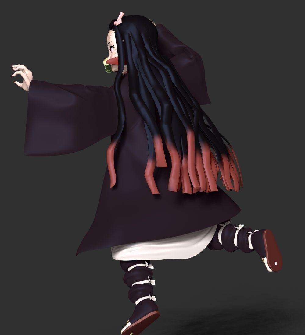 Nezuko - Demon Slayer Hinokami Chronicles 3D model 3D printable | CGTrader